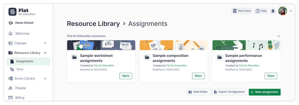 Welcome to the Resource Library on Flat for Education