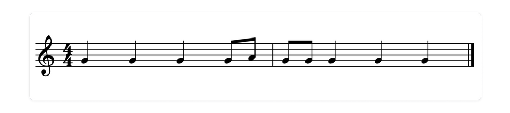 What is beaming in music?