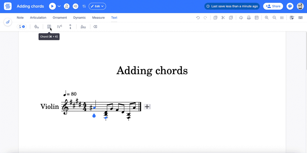 Creating Lead Sheets for Bands and Ensembles with Flat