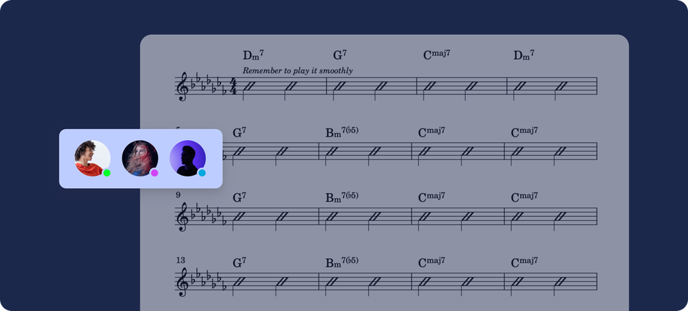 Creating Lead Sheets for Bands and Ensembles with Flat