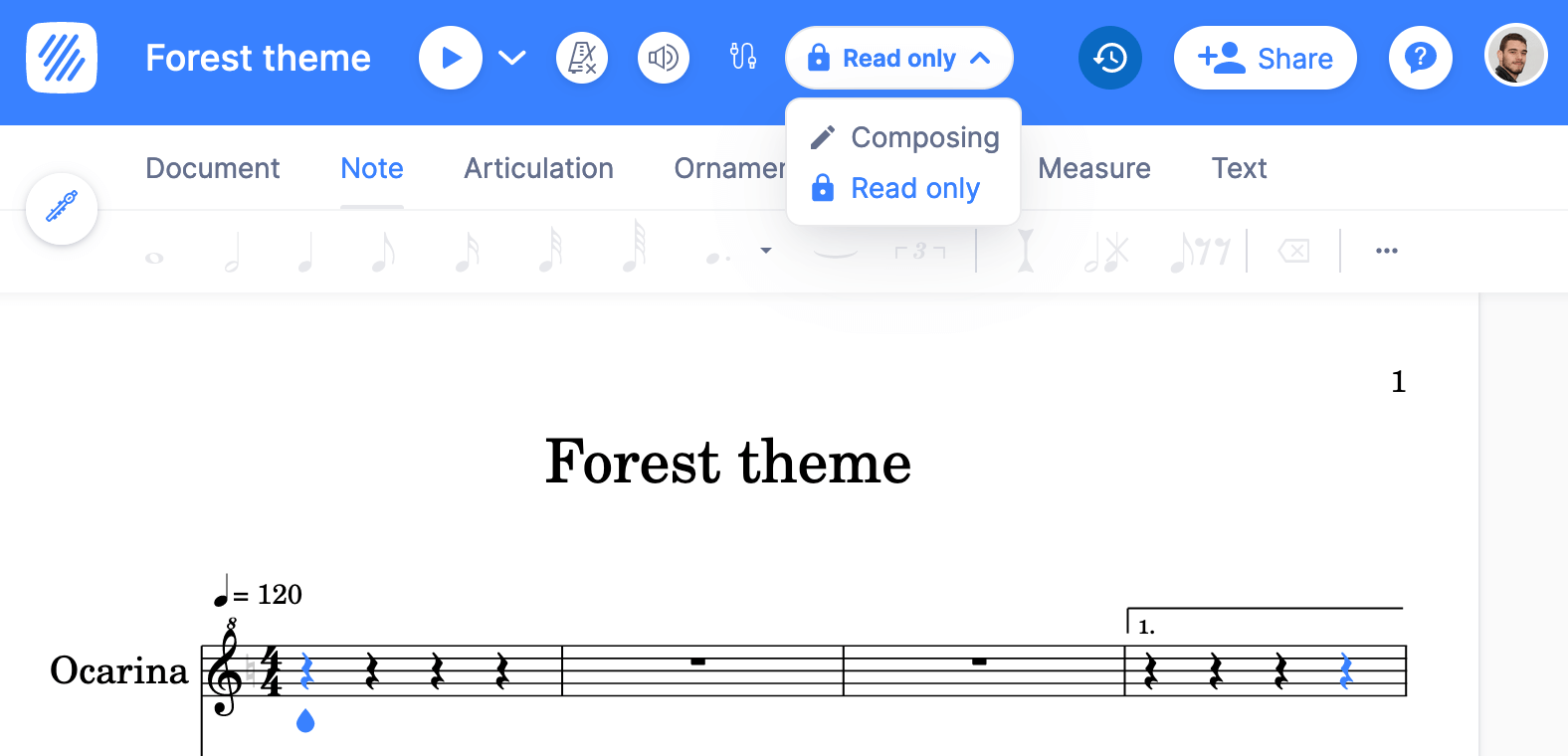 New "Read-only" mode in the editor