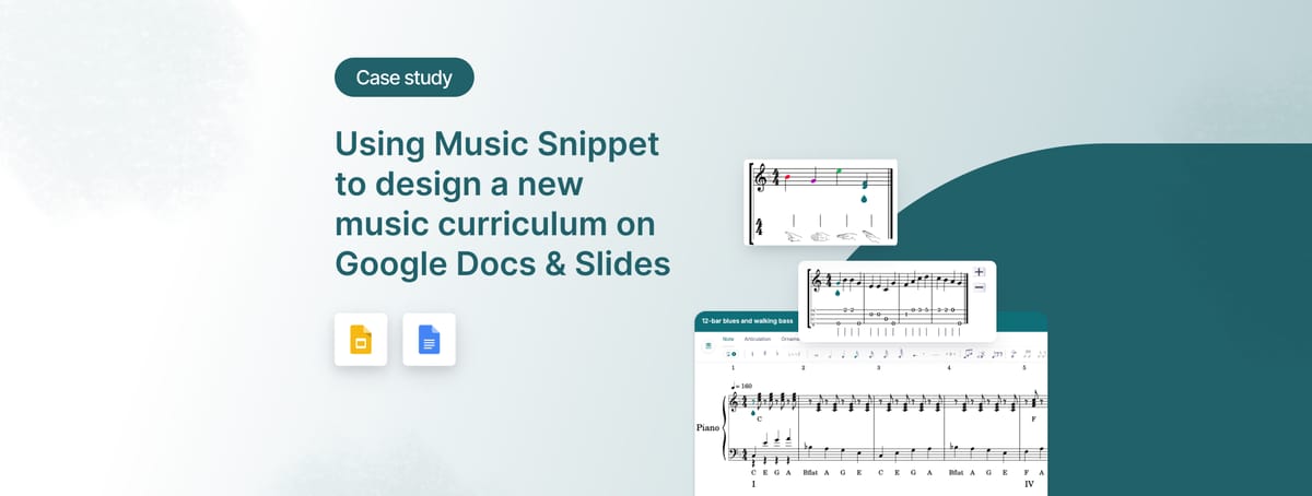 Music Snippet Case Study: Design New Music Curriculum