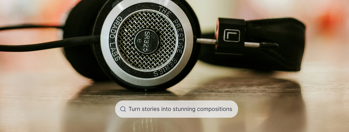 How to write sheet music inspired by amazing stories