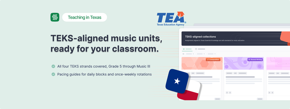 TEKS-Aligned Music Units for Middle School | Flat for Education