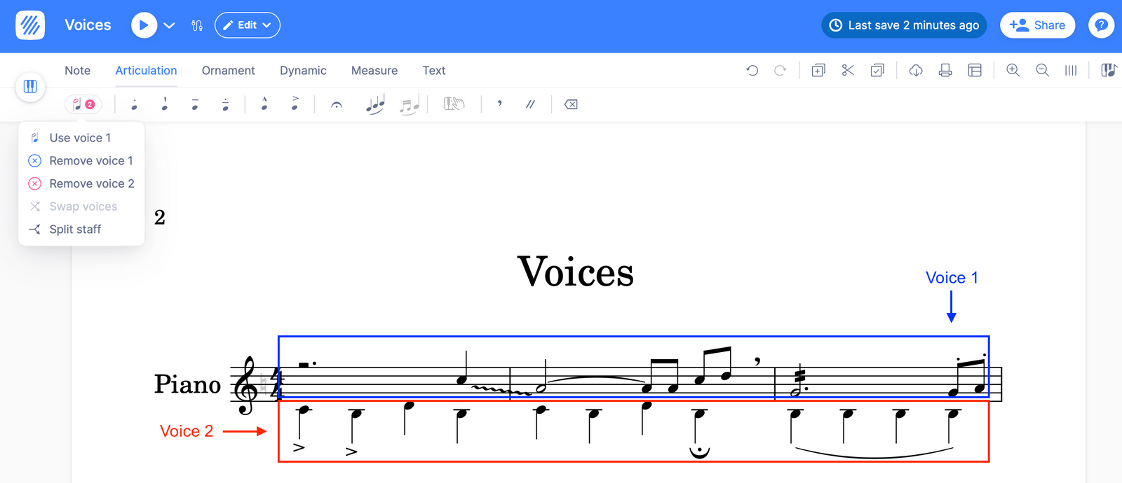 How to Use Multiple Voices in Music