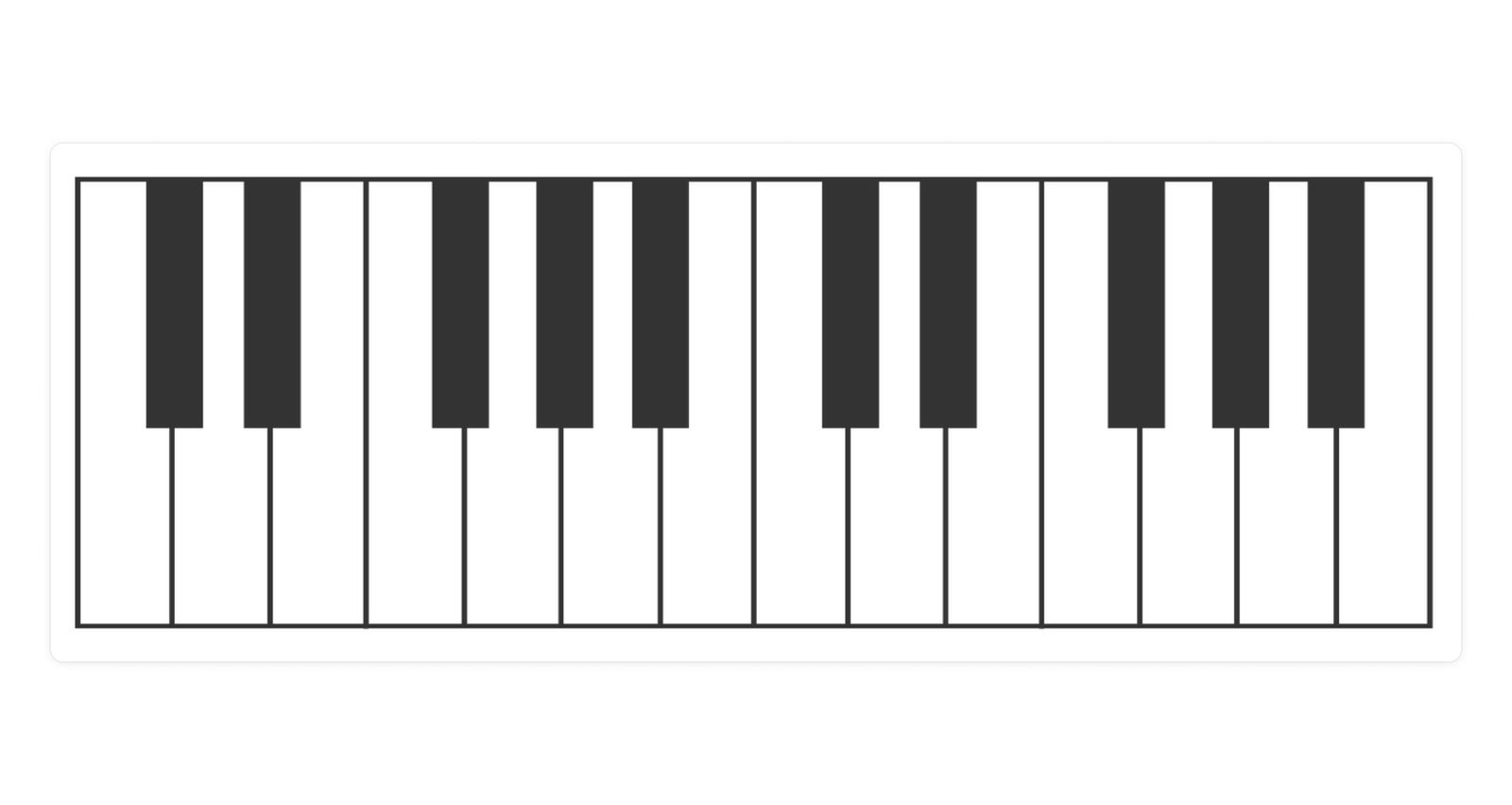 Exploring the distance between notes: semi tones and tones