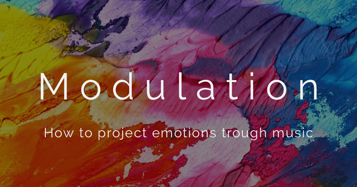 How to project emotions through music: modulation
