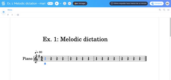 Teaching with purpose: music dictation