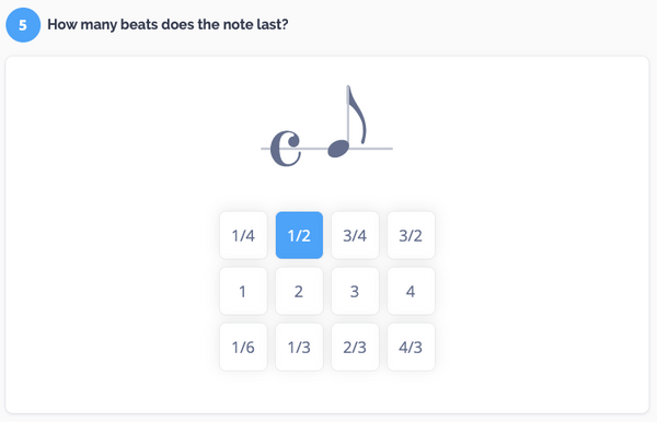 Beats identification exercises are here!